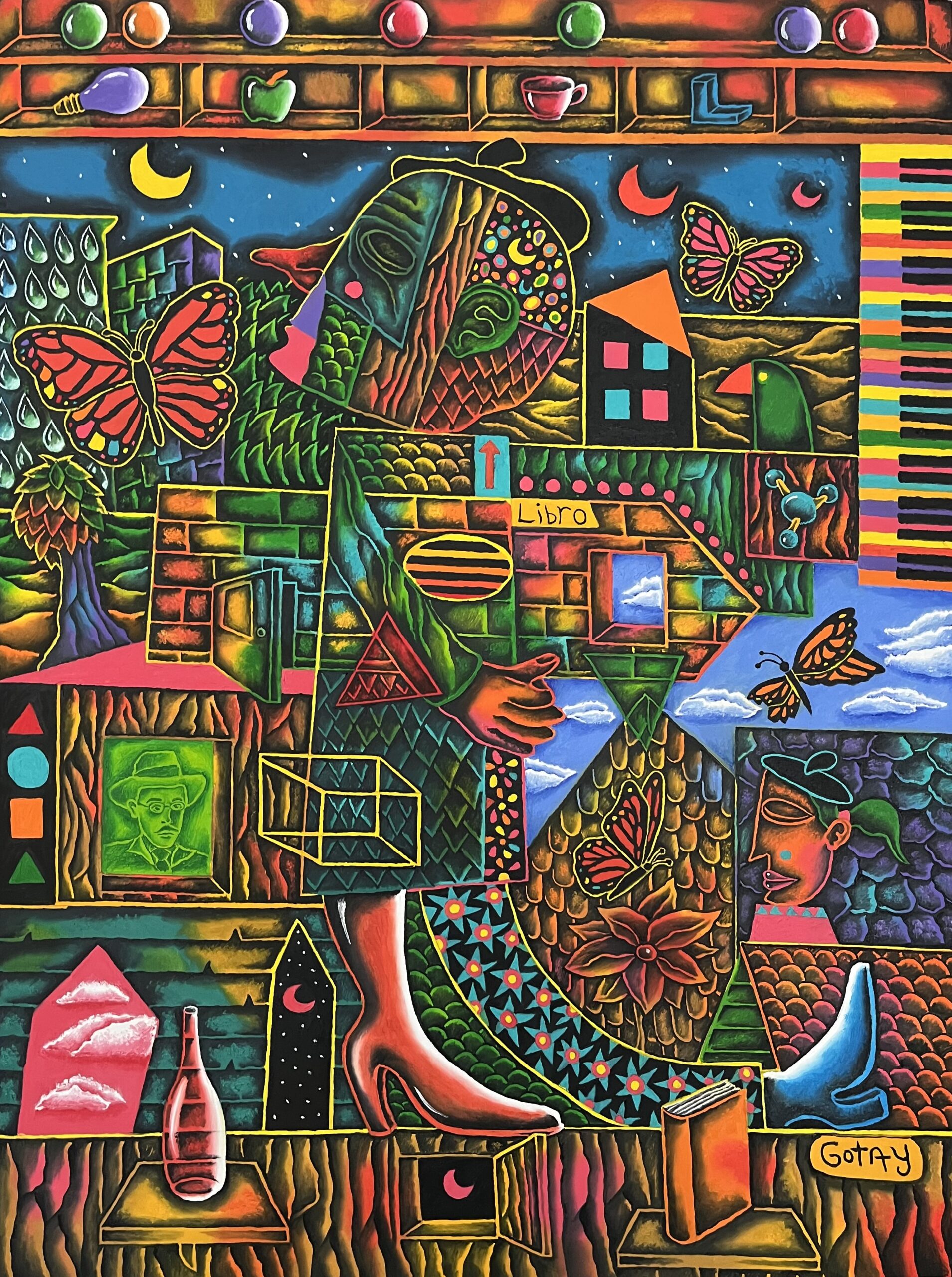 The poet published the thoughts of butterflies – Jules Gotay